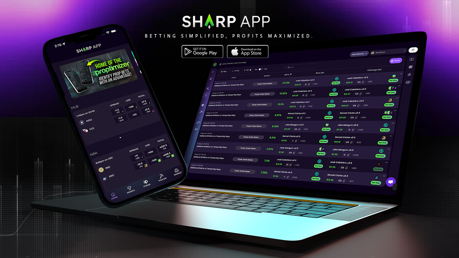 Real-time Odds, Arbitrage & +EV Sports Betting Tools | Sharp App